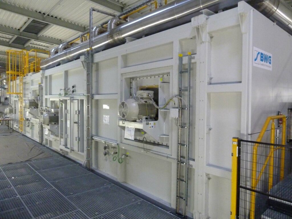 Heat treatment line (Automotive and Aerospace) - Redex Group